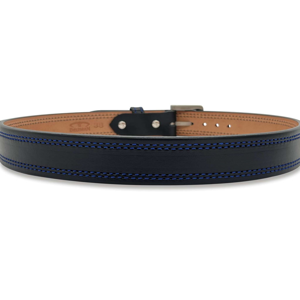 DOUBLE STITCHED, QUICK SHIP Dual-Layer Bullhide Gun Belt - Beltman